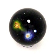 Memory Orb – Internal Fire Glass