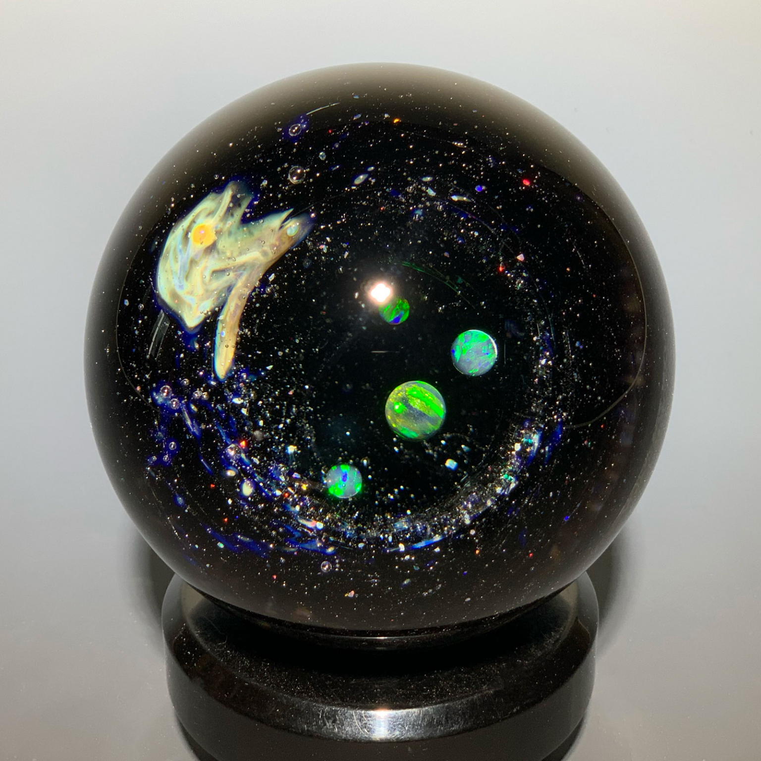 Stars & Planets (3-inch) - Internal Fire Glass