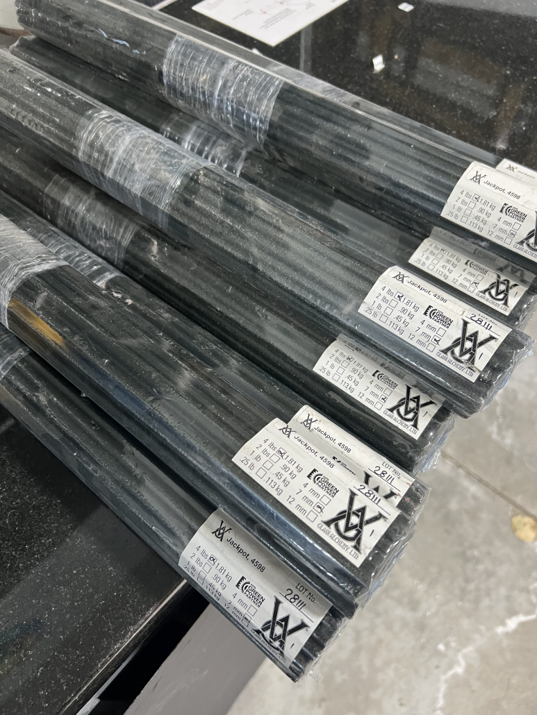 Jackpot - Internal Fire Glass