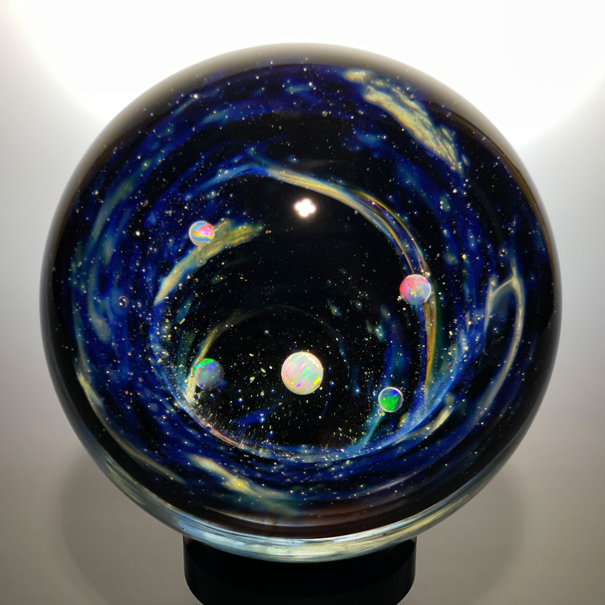 Stars & Planets (3-inch) - Internal Fire Glass